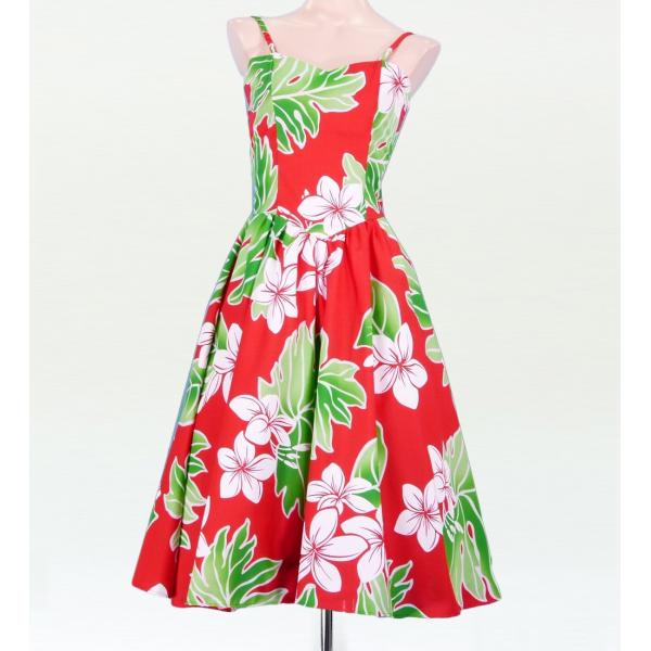 【こちら20％オフキャンペーンの商品です】キャンペーン価格 6384円（通常価格 7980円）※交換・返品は出来ませんハワイアンファブリックを使用した高品質なムームーです。背面はシャーリング加工で伸縮性があります。背面にファスナーがあります...