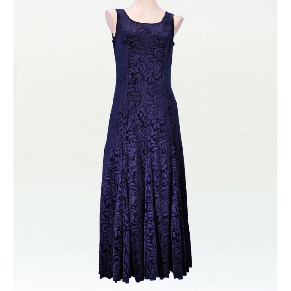 伸縮性のある高級ローズ柄ベルベットを使用したワンピースドレスです。着やすく踊りやすいのが特徴です！！着丈：133cm適応ヌード寸法：バスト80〜93cm／ ウエスト60〜73cm／ ヒップ86cm〜99cm素材：ポリエステル100%※生産ロ...