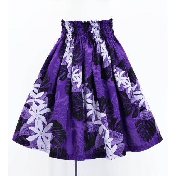 フラダンス パウスカート シングル73cm丈 パープル 2927※こちらの商品は発送までに15営業日前後のお時間をいただく場合があります。ハワイより直輸入のT/C ポリコットンハワイアンファブリックを国内自社工場で縫製。73cm丈パウスカー...
