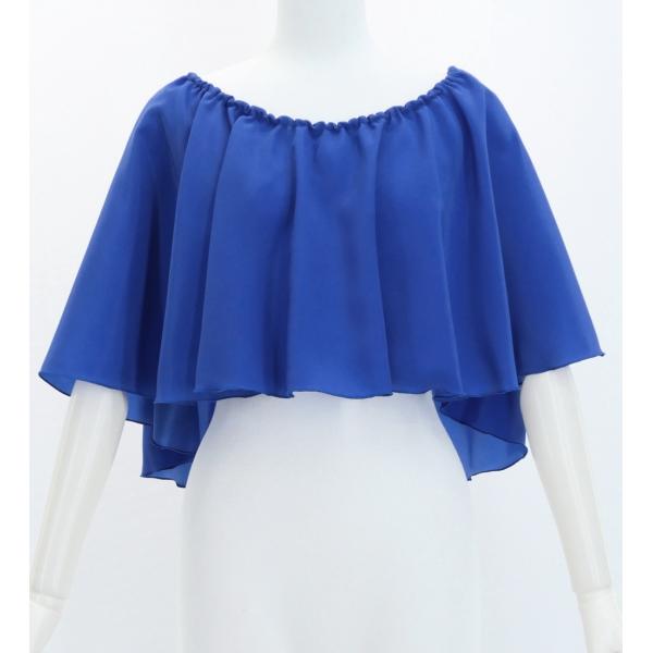 フラダンス衣装　二の腕、肩回りをカバーできる マルチケープ J3035blbl15営業日前後の発送となります。お急ぎの方はemika本店または姉妹店EGL TOKYOで「お急ぎ発送サービス」をご利用ください。★emikaオリジナルデザイン★...