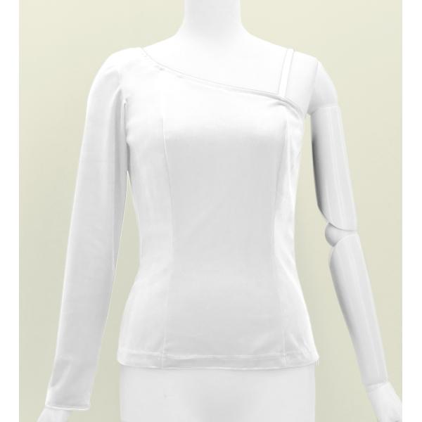 フラダンス ワンショルダー ロングスリーブ ベロアブラウス ホワイト 3268wh15営業日前後の発送となります。お急ぎの方はemika本店または姉妹店EGL TOKYOで「お急ぎ発送サービス」をご利用ください。★emikaオリジナルデザイ...