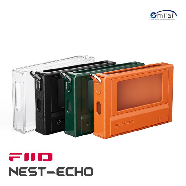 【発売日：2025年08月08日】【製品特長】●ECHOにジャストフィット設計●お好みで選べる2タイプのFIIO純正ケース 質感と手触りを兼ね備えたレザー素材(ブラック/オレンジ/グリーン)とTPU素材(クリアタイプ)●全方向保護しながらも...