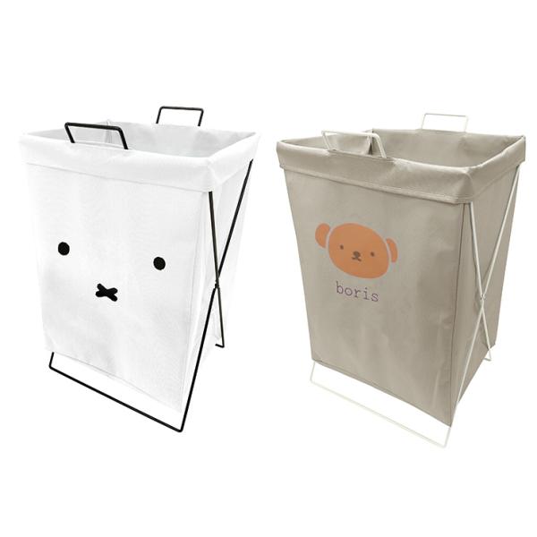Dick Bruna【横型】ミッフィーデザイン・ボリスデザインのランドリーバスケット。洗濯物はもちろん、収納やダストボックスとしても便利です。さらに、使わないときはコンパクトに折りたためます。こちらは大きめサイズの横型タイプです。■サイズ　...