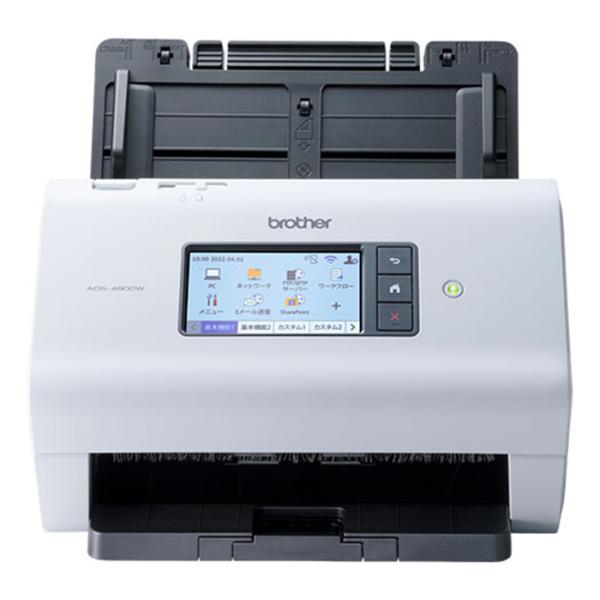 ブラザー ドキュメントスキャナー ADS-4900W 有線・無線LAN対応 60枚/分 タッチパネル ADF100枚 brother 爆買