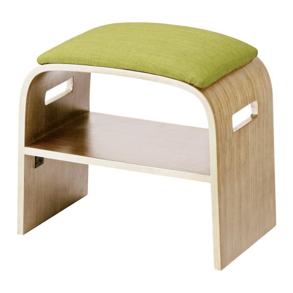 曲げ木 玄関チェア RESSO レッソ BCW-500-GR グリーン 宮武製作所 MIYATAKE おしゃれ 玄関椅子 イス 完成品 爆買