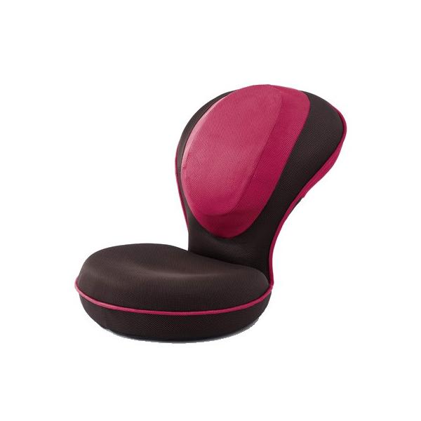 家具・インテリア:いす・ソファドリーム プロイデア 背筋がGUUUN 美姿勢座椅子 D-0070-2058-01 ピンク 爆買