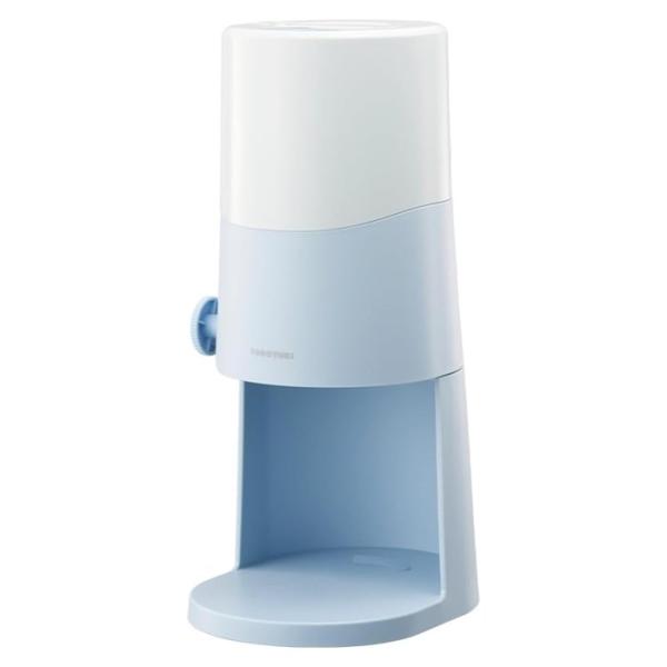ドウシシャ 電動かき氷器 電動ふわふわ とろ雪 かき氷器 TOROYUKI DTS-B5BL ブルー ふわとろ 電動 バラ氷対応 レシピ付き かき氷器 かき氷機 電動 ふわふわ とろ雪 バラ氷 ジュース氷 冷凍フルーツ 夏家電