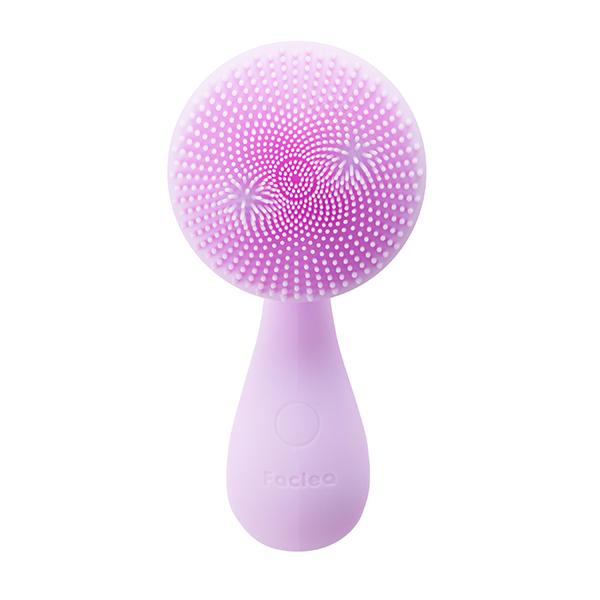 カロスビューティーテクノロジー 洗顔ブラシ Faclea 電動 音波 磁気 防水 ファクリア FAV001 パステルパープル■うねって揺れ動く ”独自のモーションこれまでの音波式洗顔ブラシでは届かなかった毛穴の奥までアプローチします。■磁気...