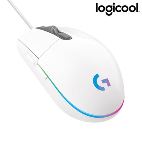 ロジクール G203 LIGHTSYNCゲーミング マウス G203-WH ホワイト■低価格ながらゲーミングに最適なパフォーマンス■6個のプログラム可能なボタン■RGBライティング　LIGHTSYNCテクノロジー■ゲーミング仕様のセンサーを...
