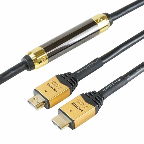 ホーリック イコライザー付きHDMIケーブル 15m ゴールド HDM150-592GD 爆買