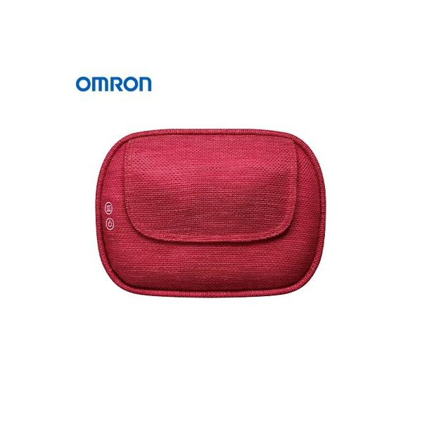 オムロン クッションマッサージャ HM-350-R レッド 爆買