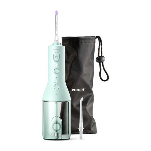 フィリップス 口腔洗浄器 ソニッケアー コードレスパワーフロッサー 3000 HX3826/34 HX3826-34 ミント X型水流 コードレスモデル 海外電圧対応 Sonicare 爆買
