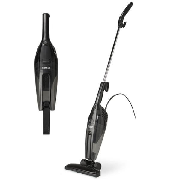 マクスゼン 掃除機 コード式 3WAY サイクロン式スティッククリーナー JC10SM01-BK ブラック 充電不要 ハンディクリーナー 爆買