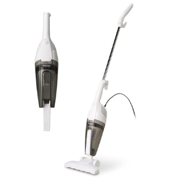 マクスゼン 掃除機 コード式 3WAY サイクロン式スティッククリーナー JC10SM01-WH ホワイト 充電不要 ハンディクリーナー 爆買