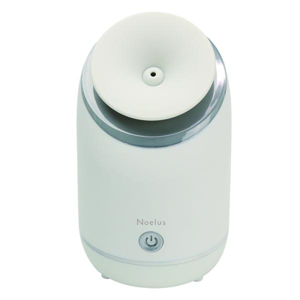 スチーマー ノエルズ コンパクトフェイシャルスチーマー MEH-151 マクロス フェイススチーマー スチーム美顔器 スチーマー美顔器 美顔スチーマー シンプル＆コンパクトサイズ Noelus◎約40℃の微粒子スチーム　毛穴を開き、肌をやわ...