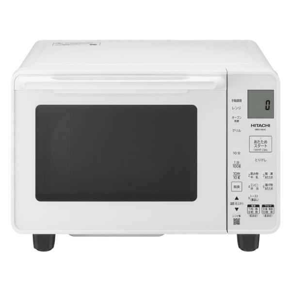 日立 22L オーブンレンジ 電子レンジ MRO-HE4C-W ホワイトフラット庫内 250℃オーブン1段 爆買