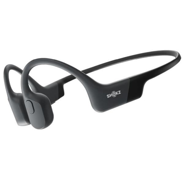 Shokz 骨伝導イヤホン OpenRun マイク対応 Bluetooth ワイヤレスイヤホン SKZ-EP-000003 ブラック○同梱物・OpenRun 骨伝導スポーツイヤホン・マグネット充電ケーブル・キャリングケース・ユーザガイド（日...