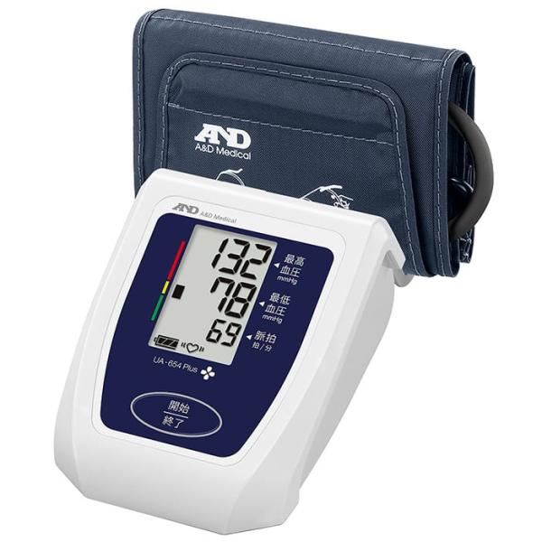 エー・アンド・デイ A＆D 上腕式血圧計 Plusシリーズ ACアダプタ付属 UA-654PLUS 家庭用 メモリ機能搭載 10年保証 爆買