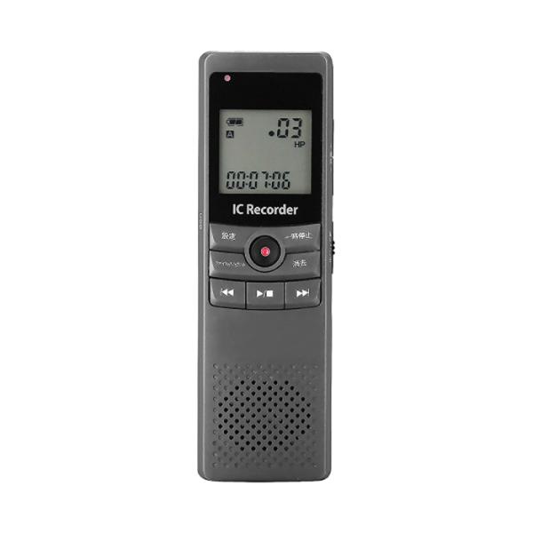 WINTECH ICレコーダー VR-M41  ボイスレコーダ― USB 録音機 乾電池対応 ガンメタリック■気軽に使える乾電池対応モデル■４GB内蔵メモリー搭載■USB端子を介してパソコンにデータ転送可能 爆買