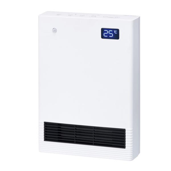 ユアサプライムス 背面が分解できるセラミックヒーター YA-S1228SGM-W ホワイト 電気ファンヒーター 人感センサー付き 温度センサー