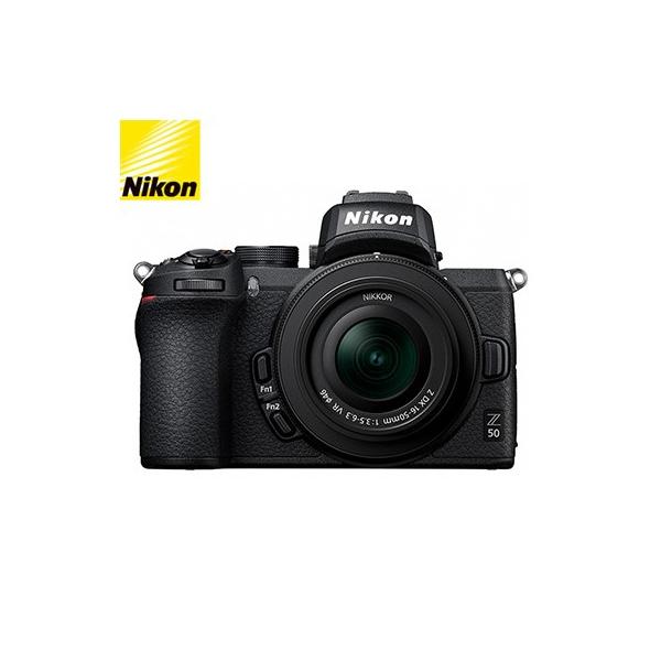 ニコン ミラーレス  一眼カメラ Z 50 ブラック 16-50 VR レンズキット Z50-16-50-VR-BK 爆買