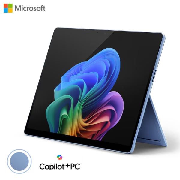 マイクロソフト Surface Pro 第11世代 13インチ OLEDモデル Snapdragon X Elite 16GBメモリ 512GB SSD搭載 タブレットPC Copilot+ PC ZIA-00039 サファイア Micro...