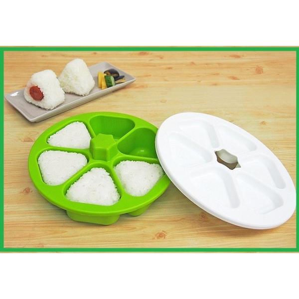 【発売日：2018年03月15日】いいもの見つけた！Madre (マドーレ) おにぎり型 ライスボールメーカー 6　一度に6個のおにぎりが簡単に作れます。誰でも簡単に均一なきれいな形のおにぎりが作れます。●一度に6個のおにぎりが簡単に作れま...