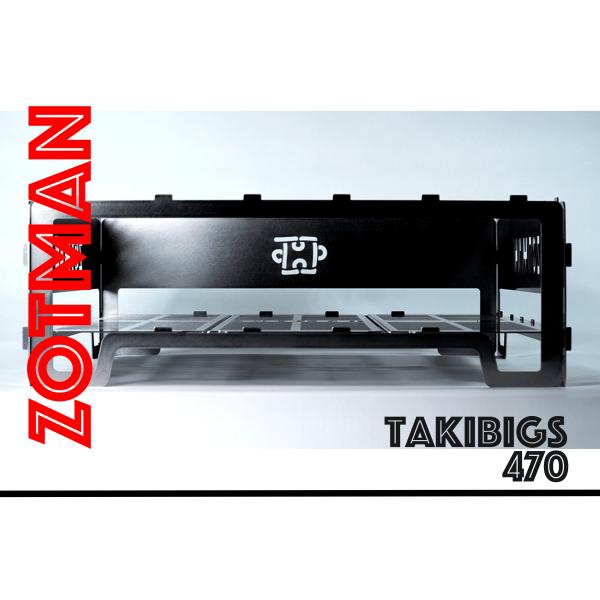 ・TakiBIGs470本体・専用ゴトク・TakiBIGs470レッグ収納ケース「PRポイント」??収納時はコンパクトなのに、組み立てると47cmとBIGサイズ。　薪も「まんま」置けちゃいます。??ゴトクは焼きグリル＆コンロが一体になった作...