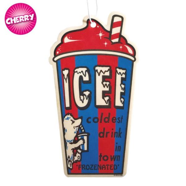 OLD ICEE CUP Air Freshenerオールド アイシー カップ エアー フレッシュナーUSA のスーパーのフードコートや、コンビニのカウンター横にあるお馴染みのフローズン ドリンク ICEE がエアーフレッシュナーで登場。O...