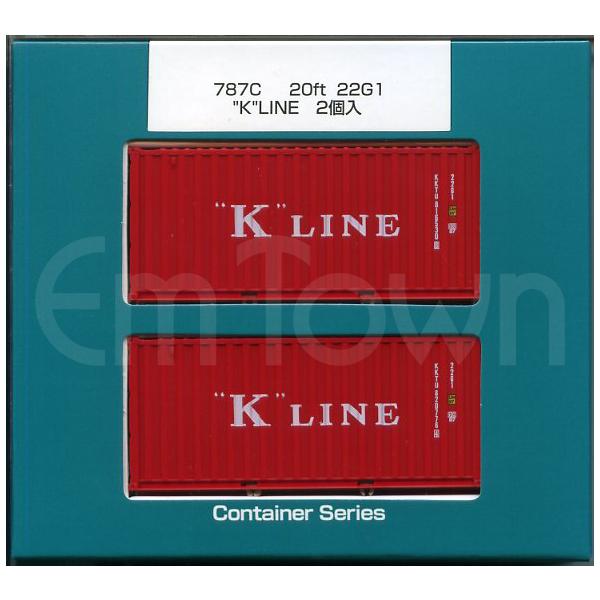 メーカー標準価格：6,400円＋税《2023年12月発売品》日本型16番のスケール(1/80)で作られたコンテナです。所有社名：川崎汽船株式会社印刷済みのコンテナ個別番号は、下記の2種です。KKTU 816530KKTU 820776TOM...