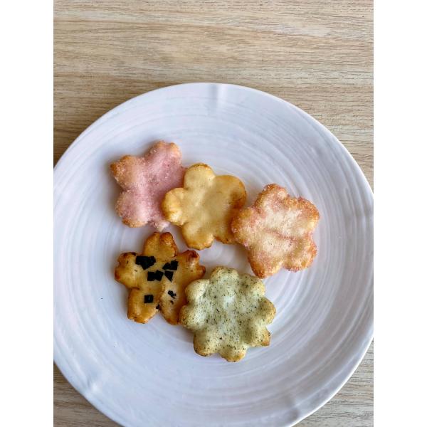 ◆お花の形の春のおかきを彩り豊かに詰め合わせた季節限定商品。■大切にお創りしているかきもちですが、工程の上で割れてしまったり不揃いなものをお詰めしてご提供致します。※おかきの種類は多少異なる場合がございます。季節のおかきなので在庫がなくなり...