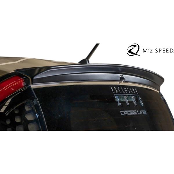 【商品内容】トヨタ 10 シエンタ (2022/8-) M'z SPEED CROSS LINE リアウイング (つや消しブラック) AES エムズスピード エアロ パーツ カスタム エクステリア 部品 外装 改造 社外 本物 新型 現行 ...