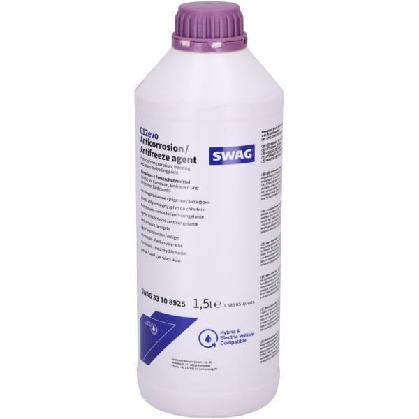 SWAG製 LLC アンチフリーズ クーラント 冷却水 1.5L 1本 濃縮タイプ 33108925 紫 バイオレット VW アウディ G11 G12 G12+ G12++ G12evo G13 BMW LC-18 DQC CA-14 DQ...