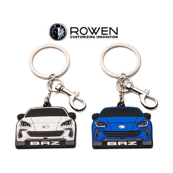 ROWEN BRZ ZD8 Rubber Keyring 8SUR003 キーホルダー ラバーキーリング 愛車のキー かわいい おしゃれ 東京オートサロン 大人気 プレゼント ビーアールゼット ホワイト 8SUR003-WH ブルー 8SU...