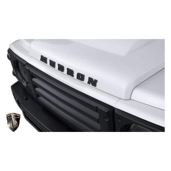 【商品内容】スズキ JB74W ジムニーシエラ (2018y-) AIMGAIN MUDRON ADVENTURE エンブレム (ボンネットカバー専用) エイムゲイン マッドロン アドヴェンチャー エアロ パーツ 部品 社外 外装 改造 カ...