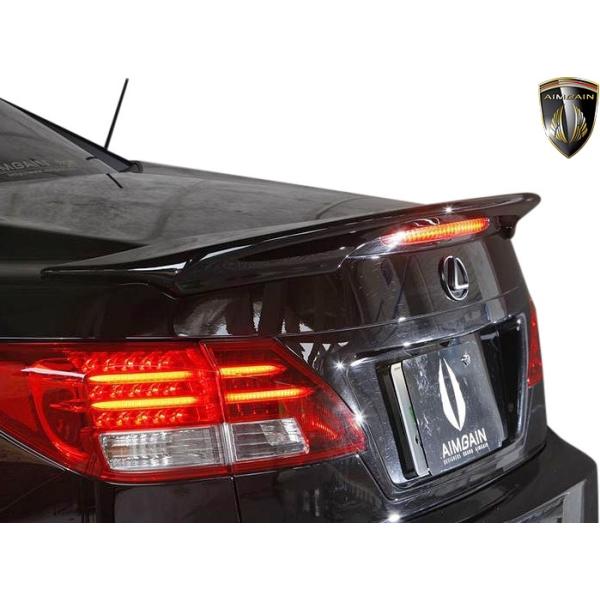 【 商品内容 】レクサス 20系 IS-C コンバーチブル IS250C IS350C (2009.5-2014.5) AIMGAIN 純VIP SPORT トランクスポイラー FRP エイムゲイン エアロ パーツ 部品 外装 改造 社外品...