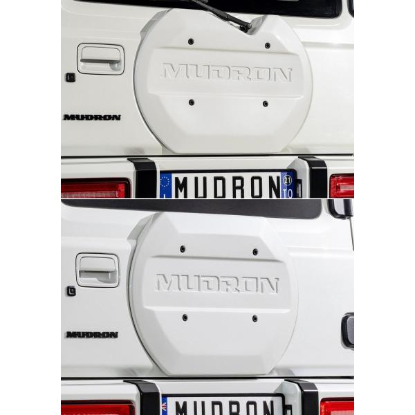 【商品内容】ジムニーシエラ JB74W (2018.7-) AIMGAIN MUDRON SPORT WIDE FENDER スペアタイアレスゲートカバー エイムゲイン マッドロン スポーツ エアロ パーツ 部品 外装 社外 改造 新型 現...