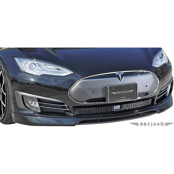 【商品内容】〇 TESRA Model S (85D) ARTISAN SPIRITS O.F.K. Edition フロントハーフスポイラー／／FRP+一部CFRP カーボン エアロ フロントスポイラー アーティシャンスピリッツ アーティ...