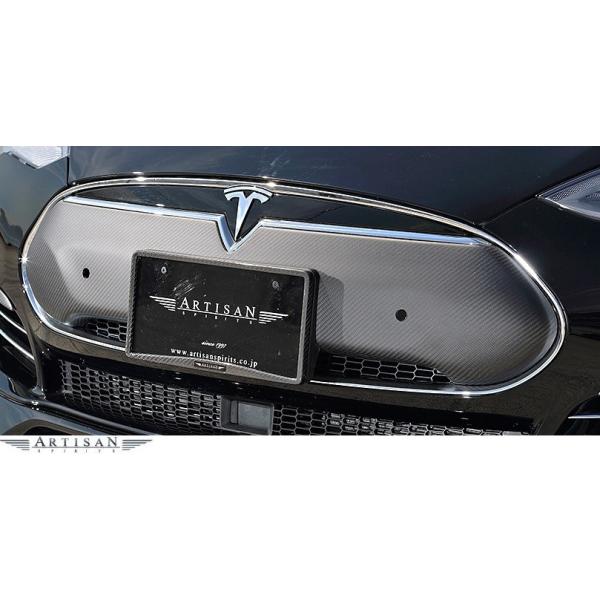 【商品内容】〇 TESRA Model S (85D) ARTISAN SPIRITS O.F.K. Edition カーボン グリルカバー／／CARBON エアロ  アーティシャンスピリッツ アーティシャン アーテシャンスピリッツ アーテ...