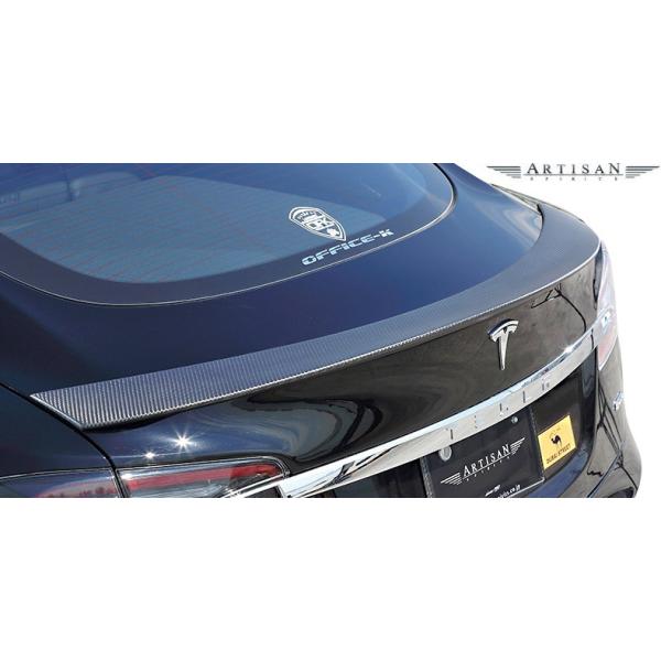 【商品内容】〇 TESRA Model S (85D) ARTISAN SPIRITS O.F.K. Edition トランクスポイラー／／FRP エアロ ウイング リアウイング リヤウイング アーティシャンスピリッツ アーティシャン アー...