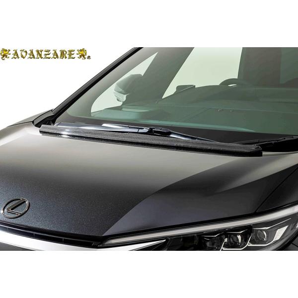 【 商品内容 】LEXUS LM レクサス LM500h 前期 (2020.2-) AVANZARE ADESSO PREMIUM EDITION ボンネットスポイラー 平織カーボン CARBON アヴァンツァーレ アバンツァーレ エアロ ...