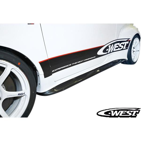 【商品内容】トヨタ GR YARIS GRヤリス (2020.9-) C-WEST サイドステップ左右 PFRP 未塗装 シーウエスト エアロ パーツ 部品 新型 現行型 外装品 社外品 改造 カスタム エクステリア TOYOTA ジーアー...