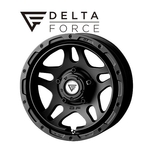 【 商品内容 】三菱 デリカ D:5 D5 (2019.2-) DELTA FORCE OVERLANDER 16インチ ホイール 1本 単品 (マットブラック) 16 x 7.0J + 35 5-114.3 デルタフォース オーバーランダ...