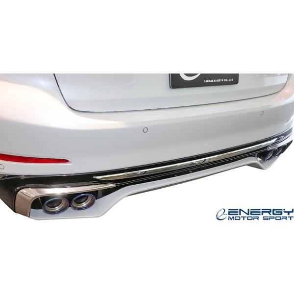 【商品内容】◎  G30 BMW 5シリーズ セダン ( 2017y- ) ENERGY MOTOR SPORT EVO G30.1 リアアンダースポイラー用 化粧メッキモール ／／ エナジーモータースポーツ エアロ パーツ エクステリア ...