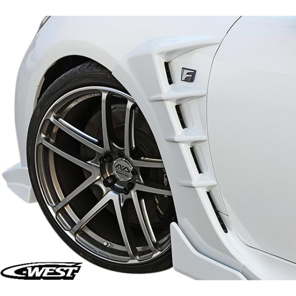 【 商品内容 】LEXUS レクサス RC F RCF USC10 (2014.10-) C-WEST ELD フロントフェンダーシェル 左右 FRP 未塗装 シーウエスト エアロ パーツ 部品 新型 現行型 外装 社外品 改造 シンプル ...