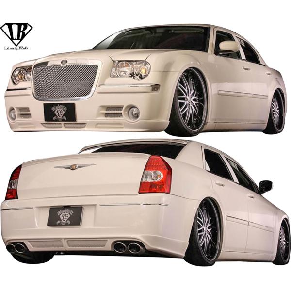 【商品内容】〇 クライスラー 300 / 300C / SRT8 前期 後期 (2005y-2010y) LB★PERFORMANCE エアロキット 5点／／ FRP 未塗装 Liberty Walk リバティーウォーク リバティウォーク ...