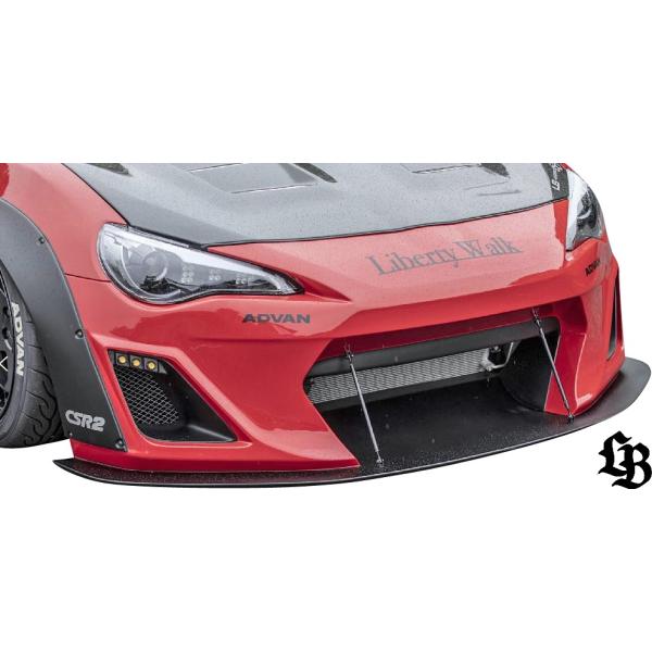 【 商品内容 】 TOYOTA 86 ZN6 / SUBARU BRZ ZC6 (2012y-2021y) Liberty Walk lb★nation LB フロントバンパー ／／ FRP 未塗装 リバティーウォーク エアロ パーツ カス...