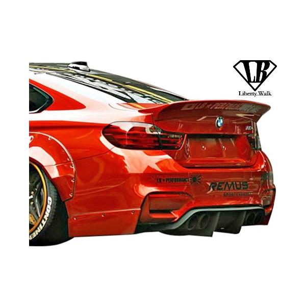 【 商品内容 】◎  F82 BMW M4 (2014y-2020y) Liberty Walk LB トランクスポイラー ／／ FRP リバティーウォーク エアロ パーツ リバティウォーク リバティー リバティ 4シリーズ エムフォー ダ...