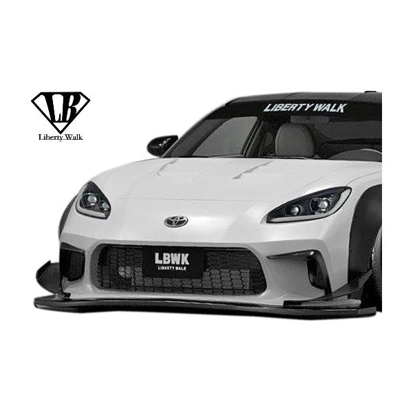 【商品内容】トヨタ GR86 ZN8 前期 (2021y-) Liberty Walk lb★nation アンダースポイラー付 フロントバンパー ／／ FRP リバティーウォーク リバティウォーク エアロ パーツ 部品 社外 外装 正規 ...