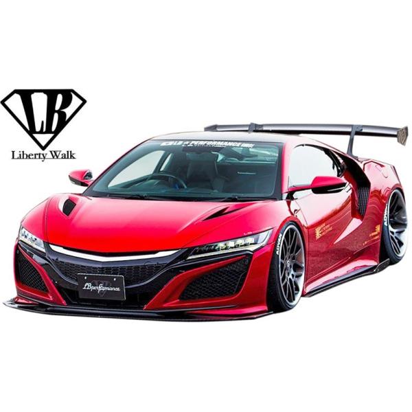 【M's】ホンダ NSX NC1 (2017y-) Liberty Walk カーボン リアウイング Ver.1／／CFRP LB ...